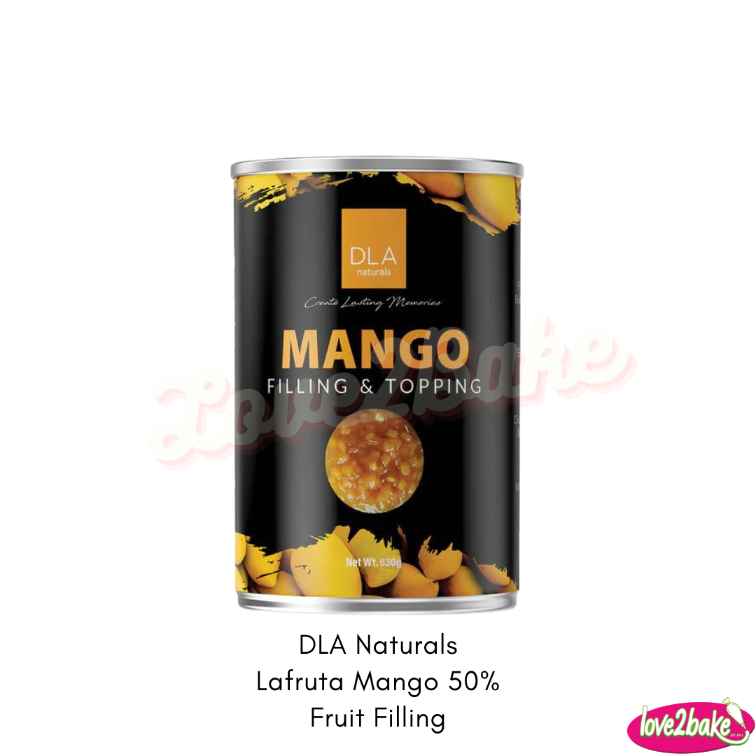 DLA Naturals Lafruta Mango 50% Fruit Filling – Love2Bake Philippines