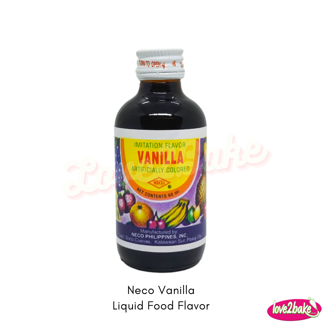 Neco Vanilla Flavor – Love2Bake Philippines