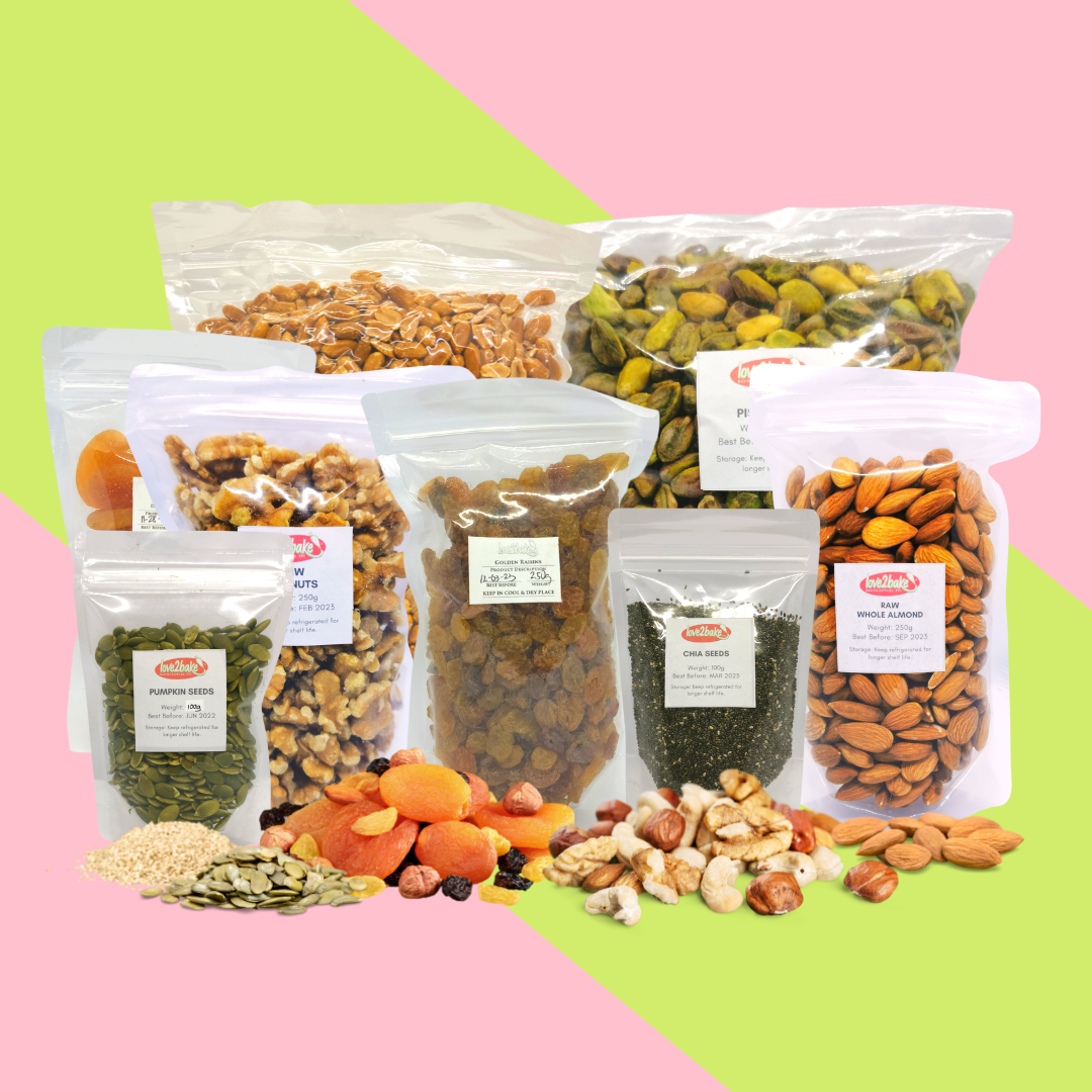 Nuts, Fruits & Seeds – Love2Bake Philippines