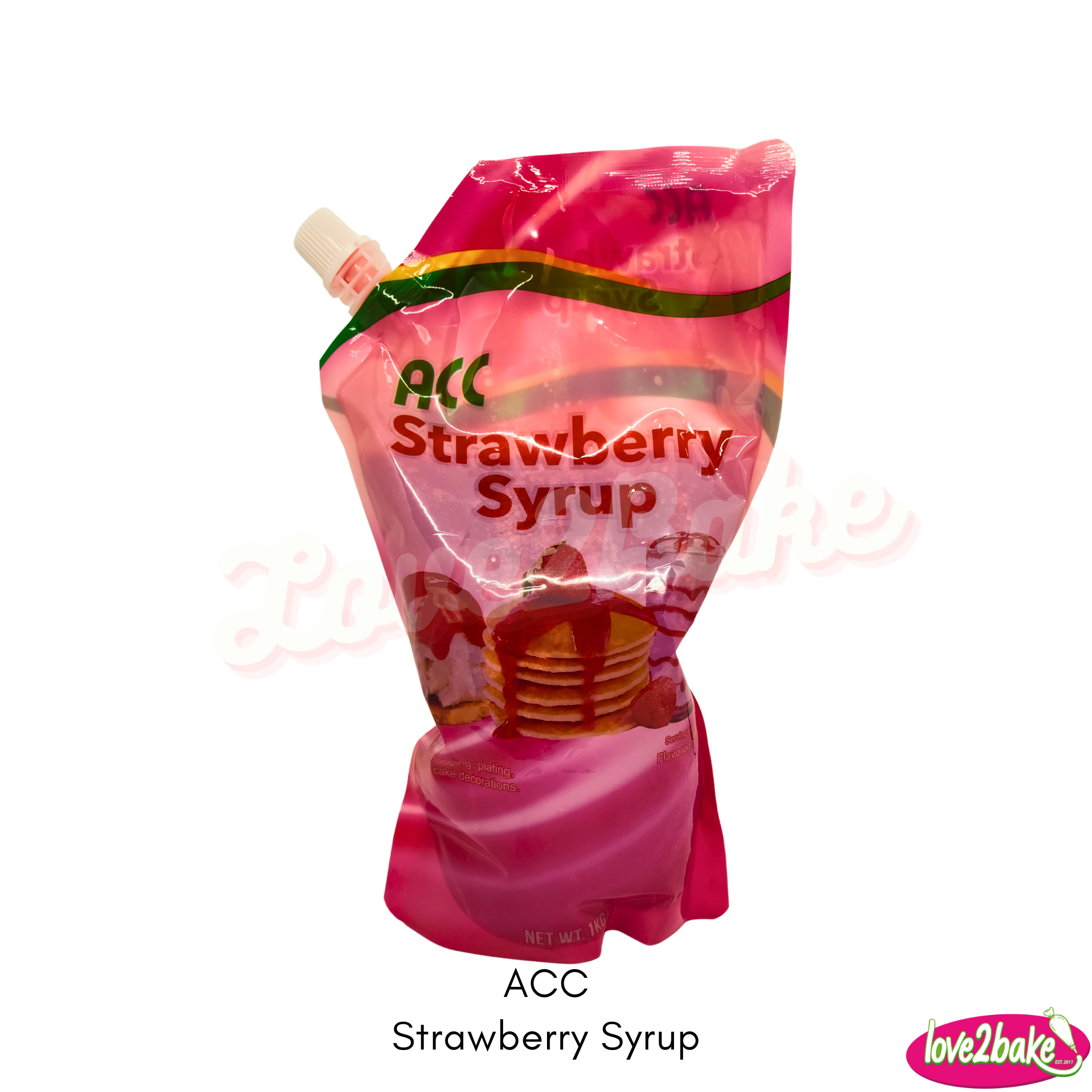 ACC Strawberry Syrup – Love2Bake Philippines