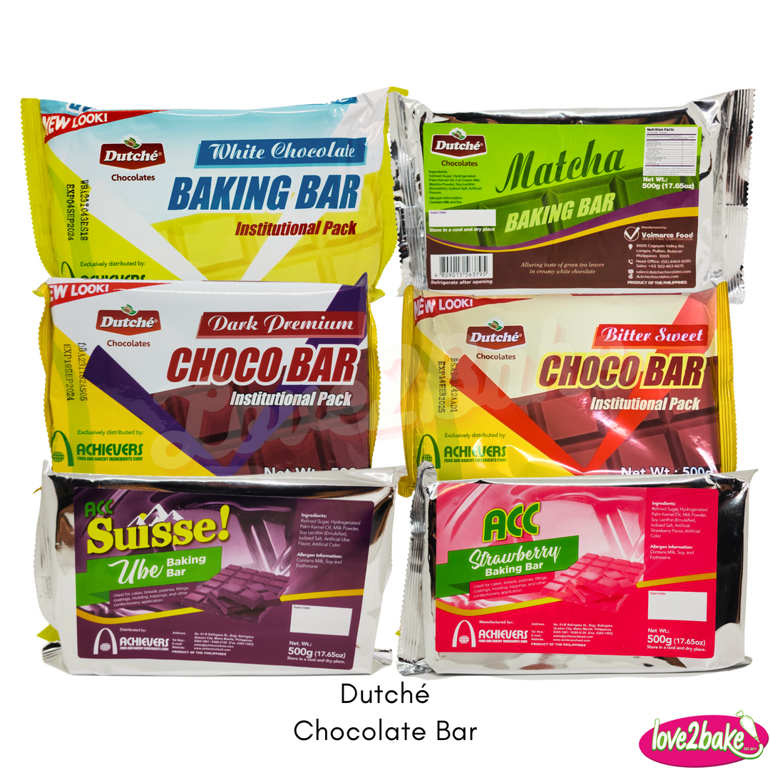 Dutché Chocolate Bar – Love2Bake Philippines