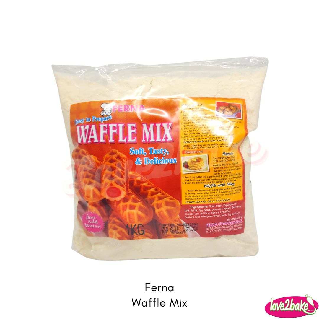 Ferna Waffle Mix – Love2Bake Philippines