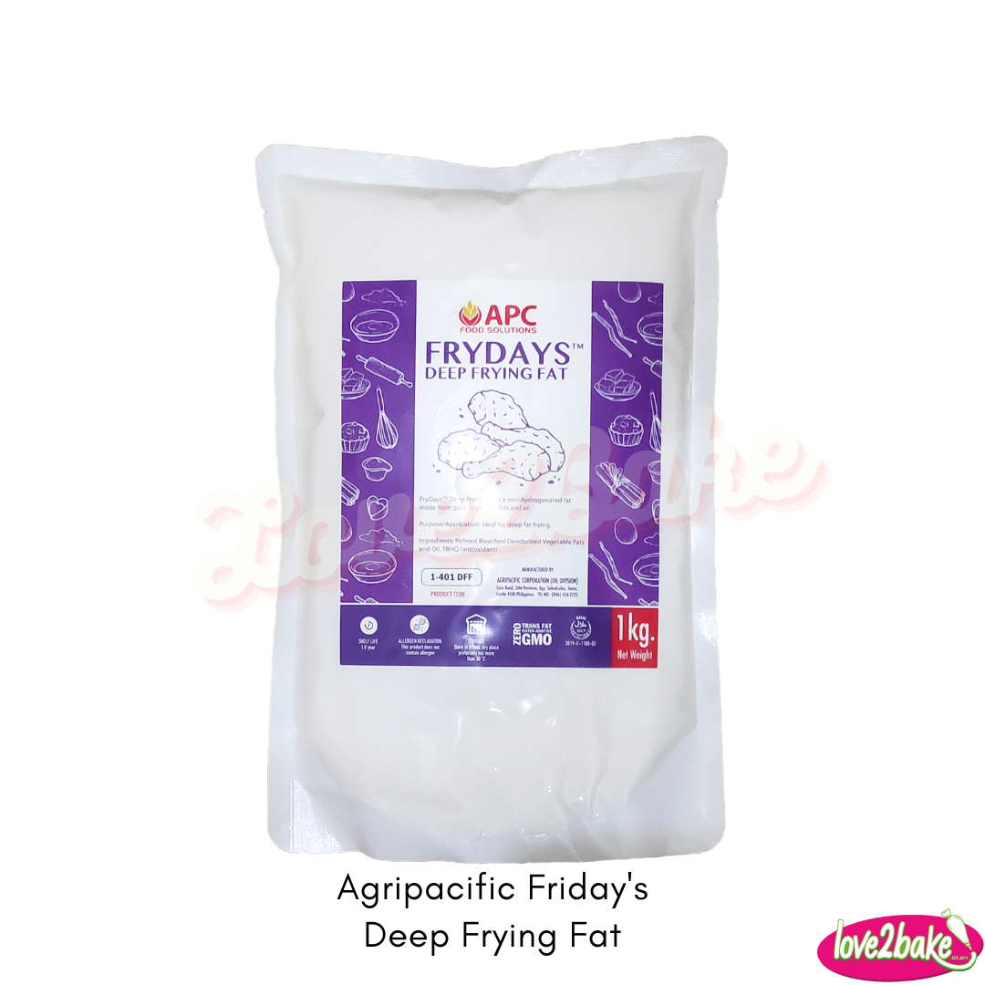 Agripacific Friday's Deep Frying Fat – Love2Bake Philippines