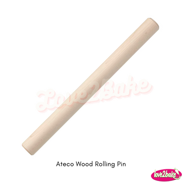 Ateco Wood Rolling Pin – Love2Bake Philippines