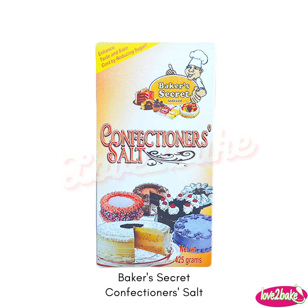 Baker's Secret Confectioner's Salt – Love2Bake Philippines