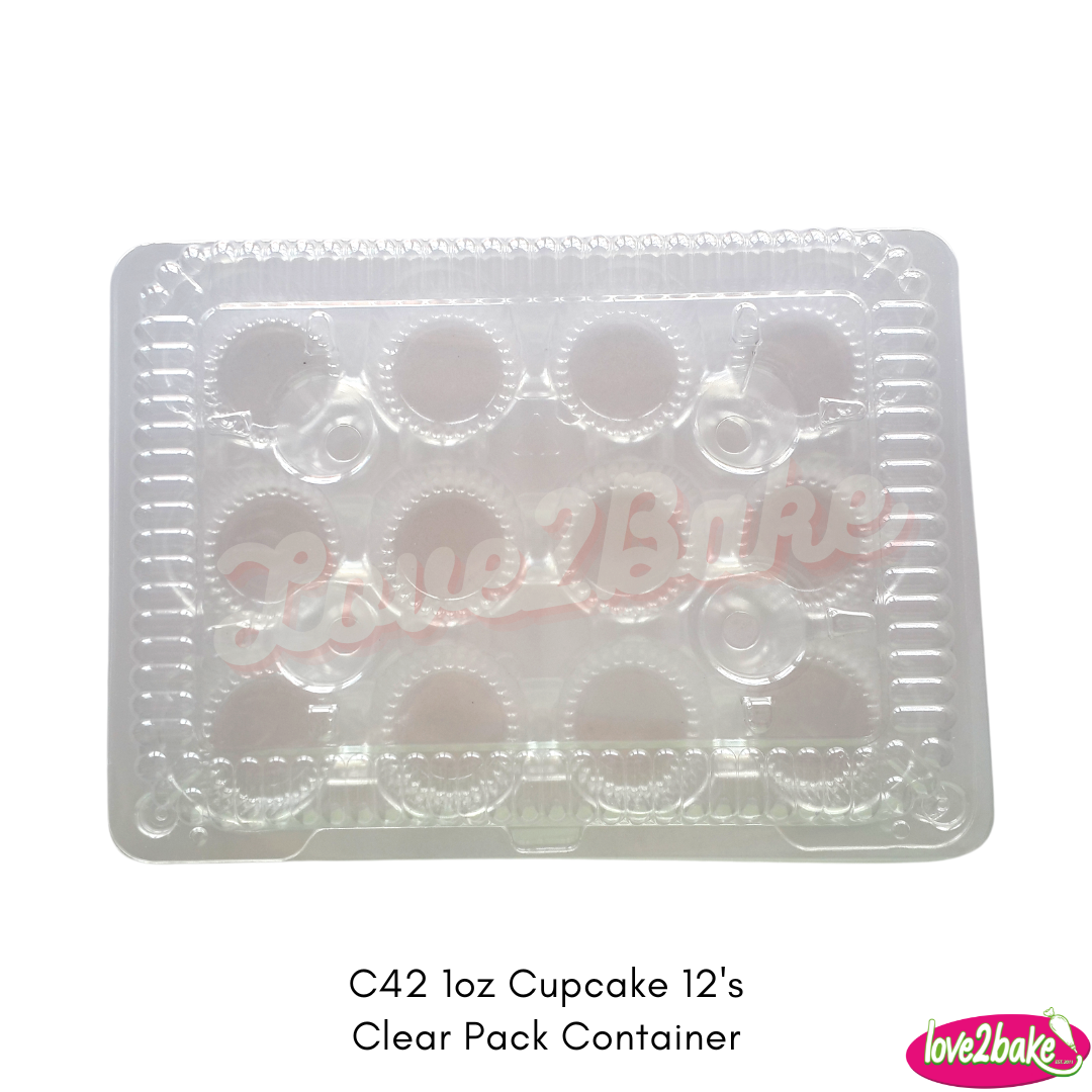 C42 Clear Pack Container – Love2Bake Philippines