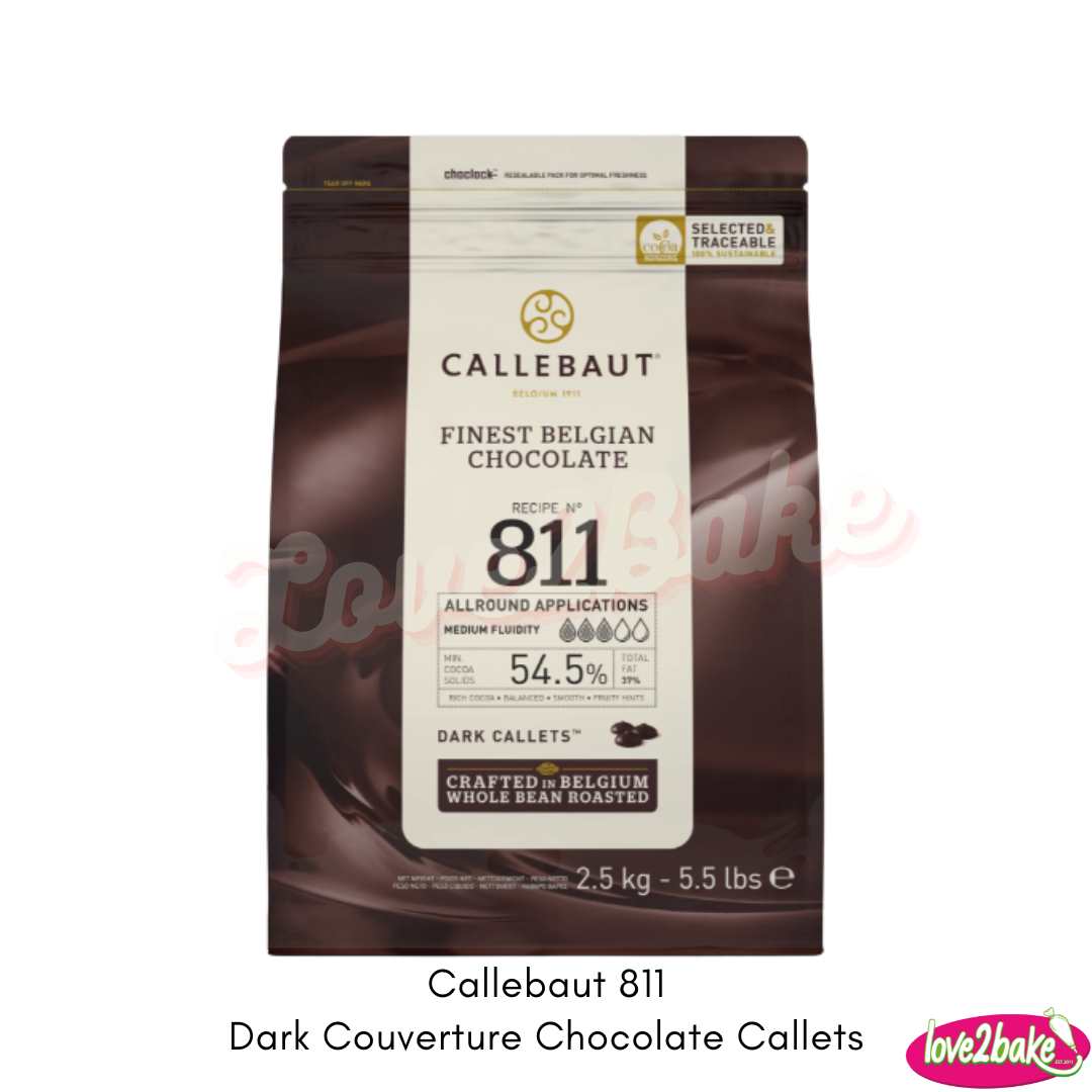 Callebaut 811 Dark Chocolate Callets – Love2Bake Philippines
