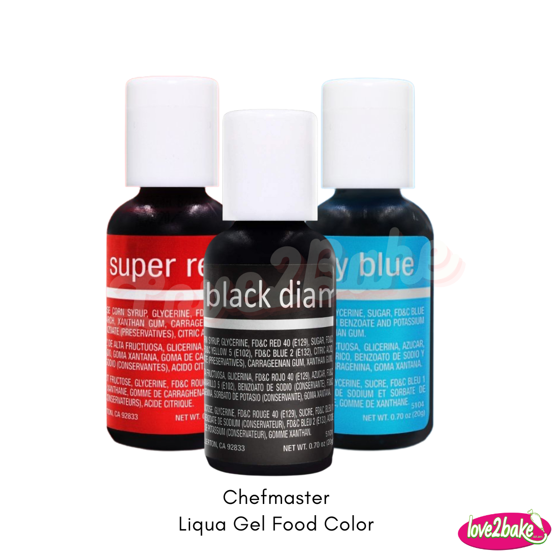 Chefmaster Liqua Gel Food Color – Love2Bake Philippines