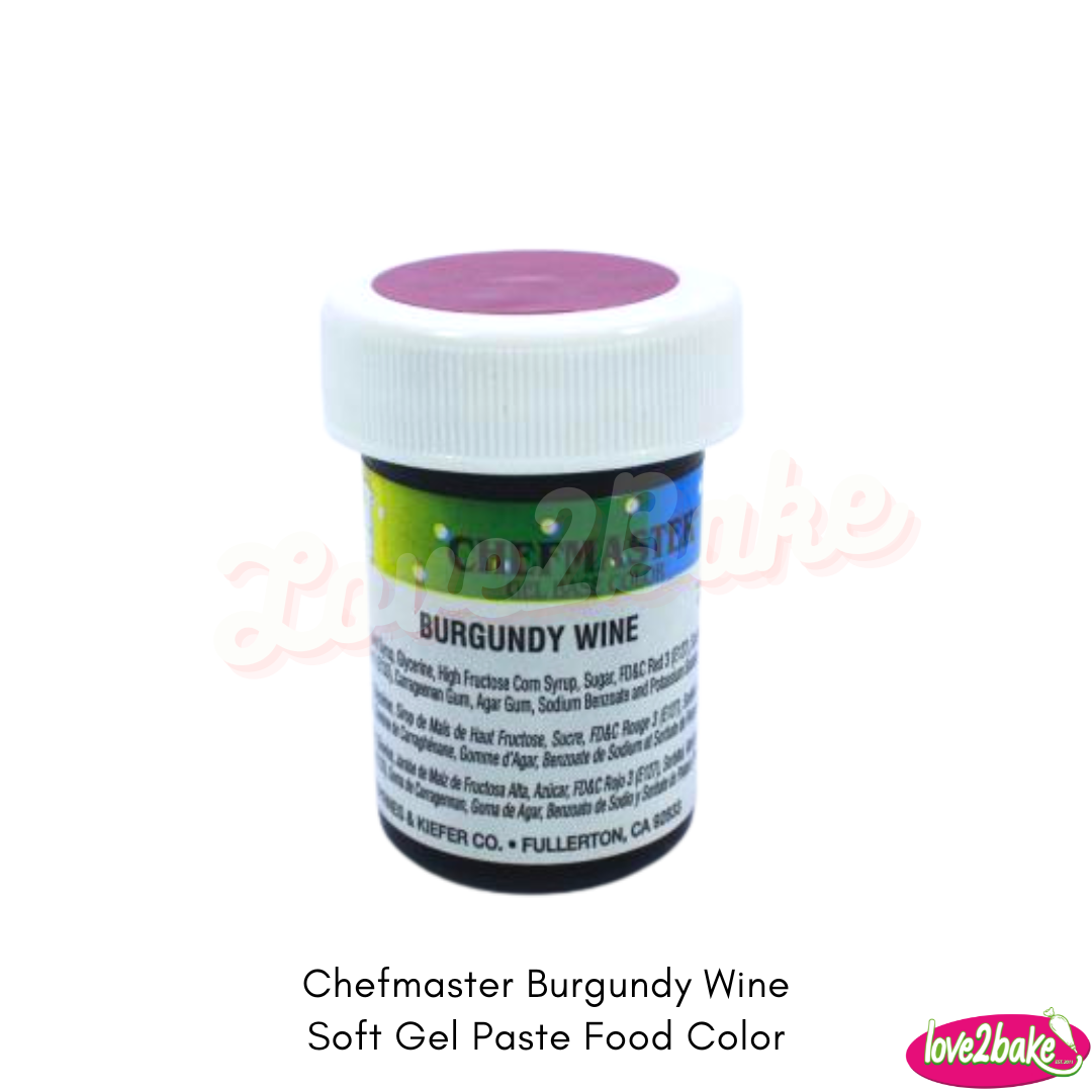 Chefmaster Soft Gel Paste Food Color – Love2Bake Philippines