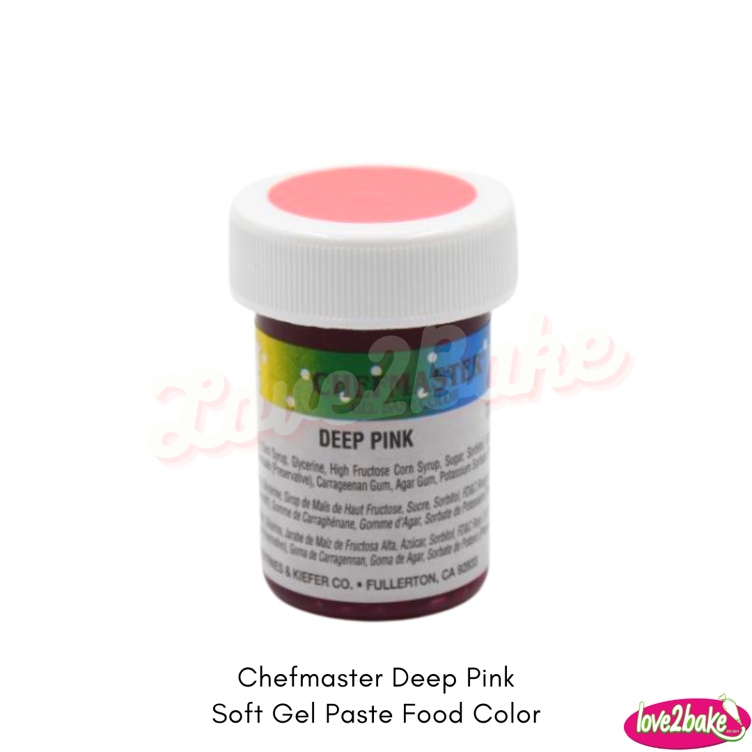 Chefmaster Soft Gel Paste Food Color – Love2Bake Philippines