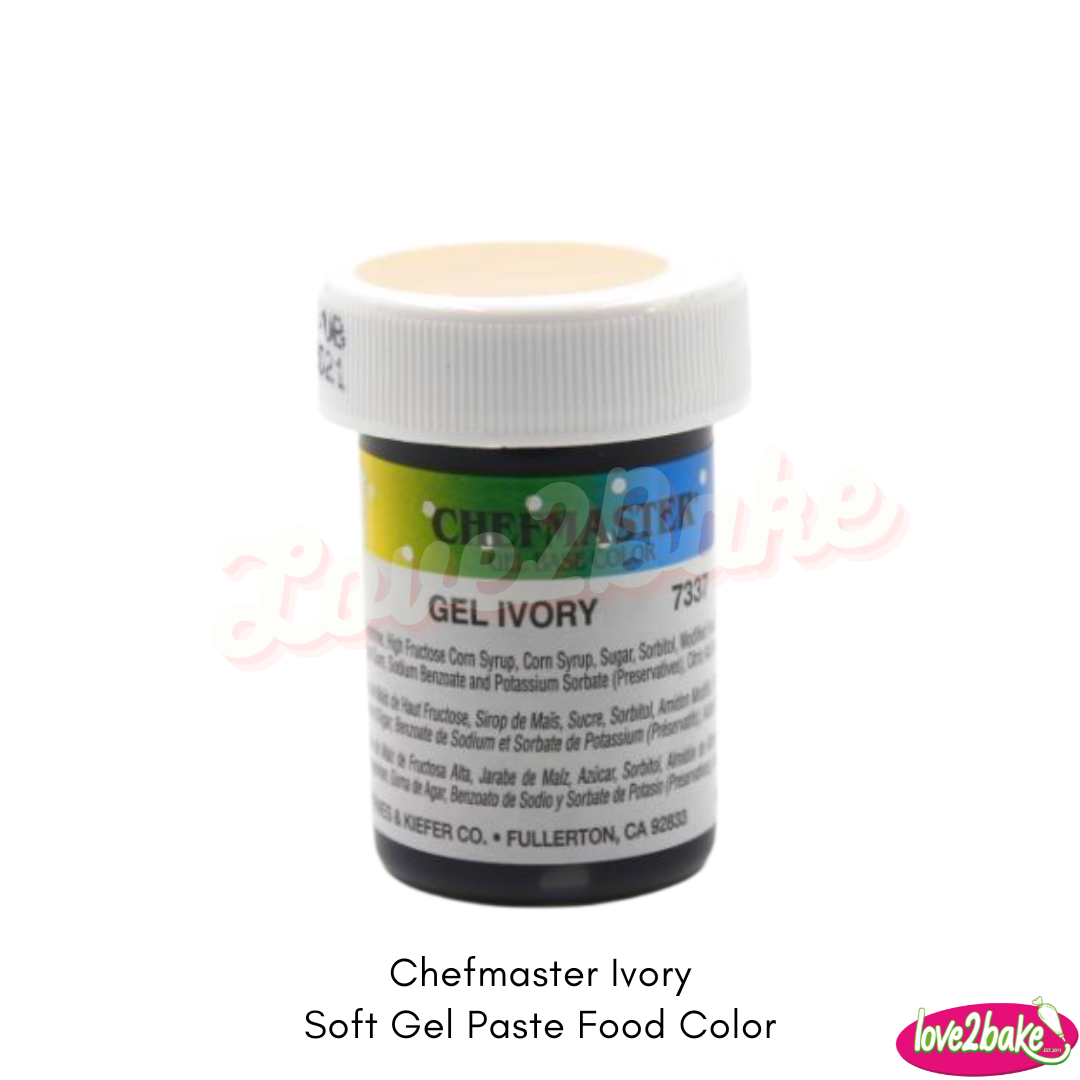 Chefmaster Soft Gel Paste Food Color – Love2Bake Philippines