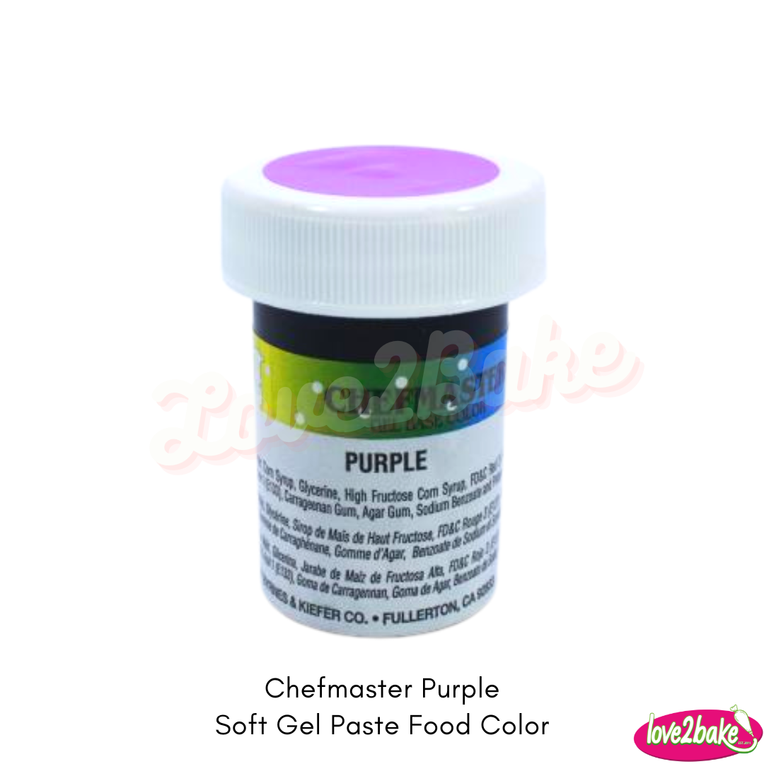 Chefmaster Soft Gel Paste Food Color – Love2Bake Philippines