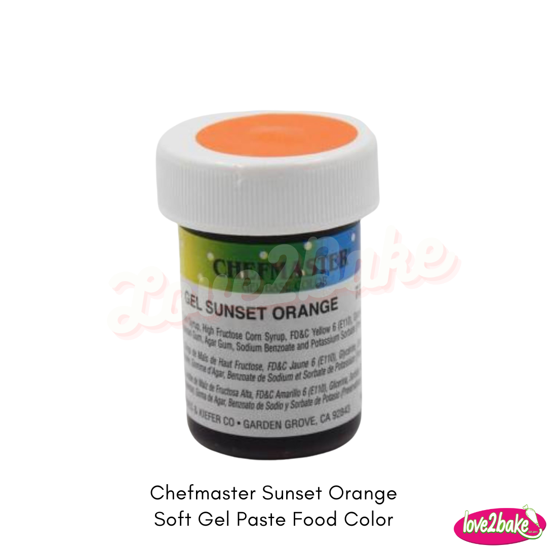 Chefmaster Soft Gel Paste Food Color – Love2Bake Philippines