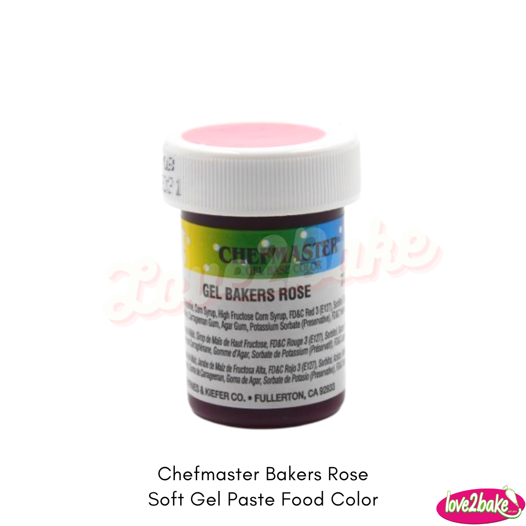 Chefmaster Soft Gel Paste Food Color – Love2Bake Philippines