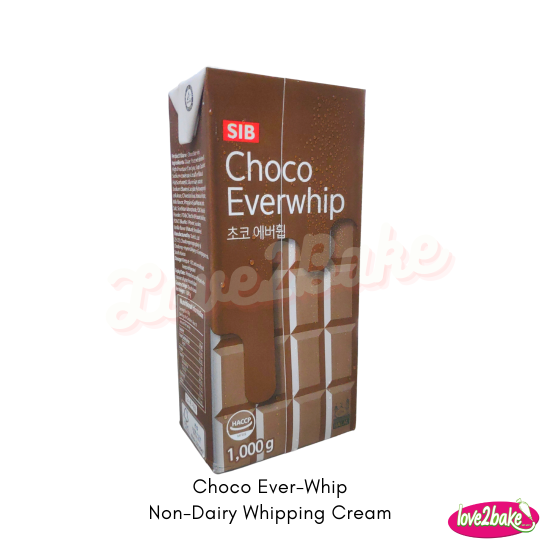 Choco Ever-Whip Non-Dairy Whipping Cream – Love2Bake Philippines