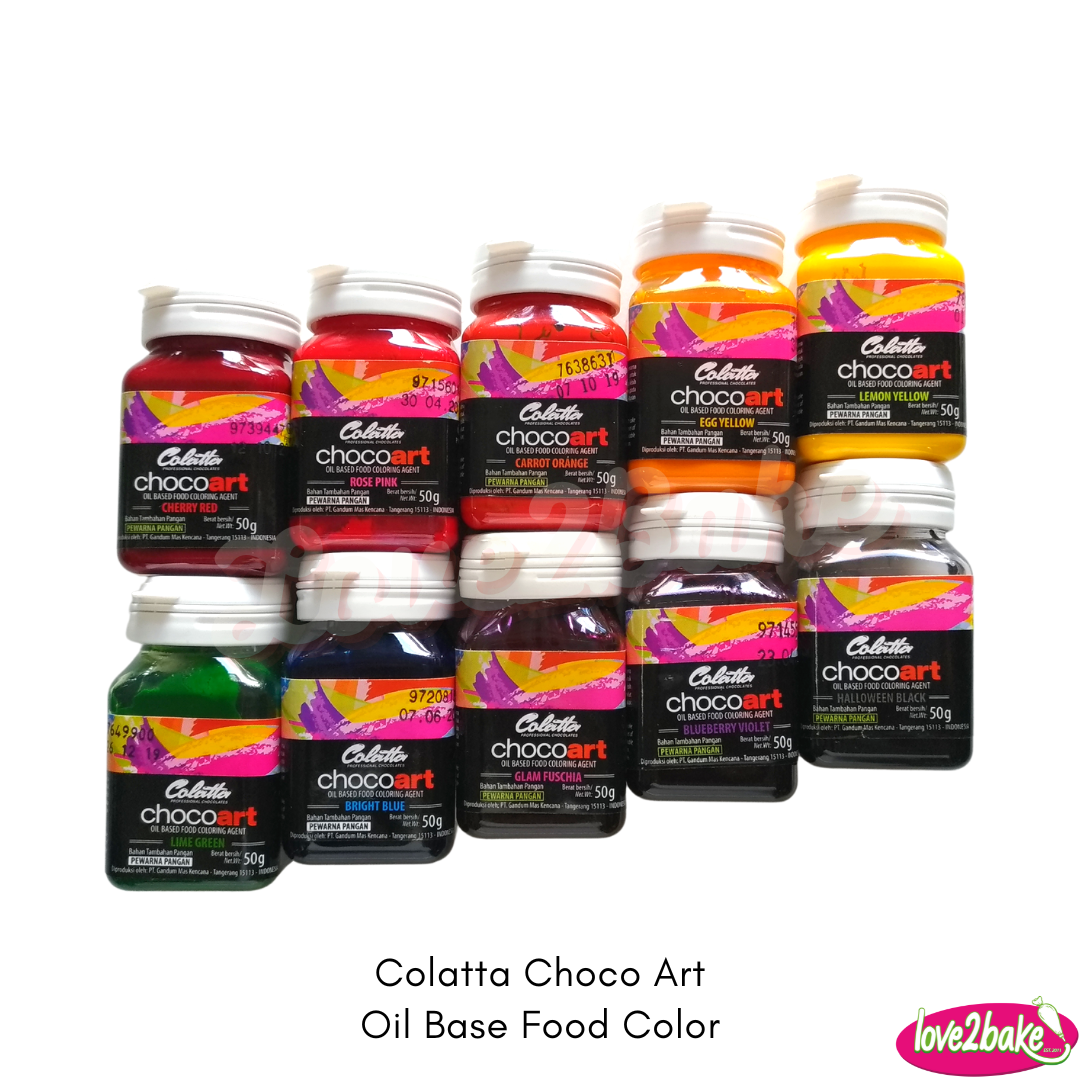 Colatta Choco Art Oil Base Food Color – Love2Bake Philippines