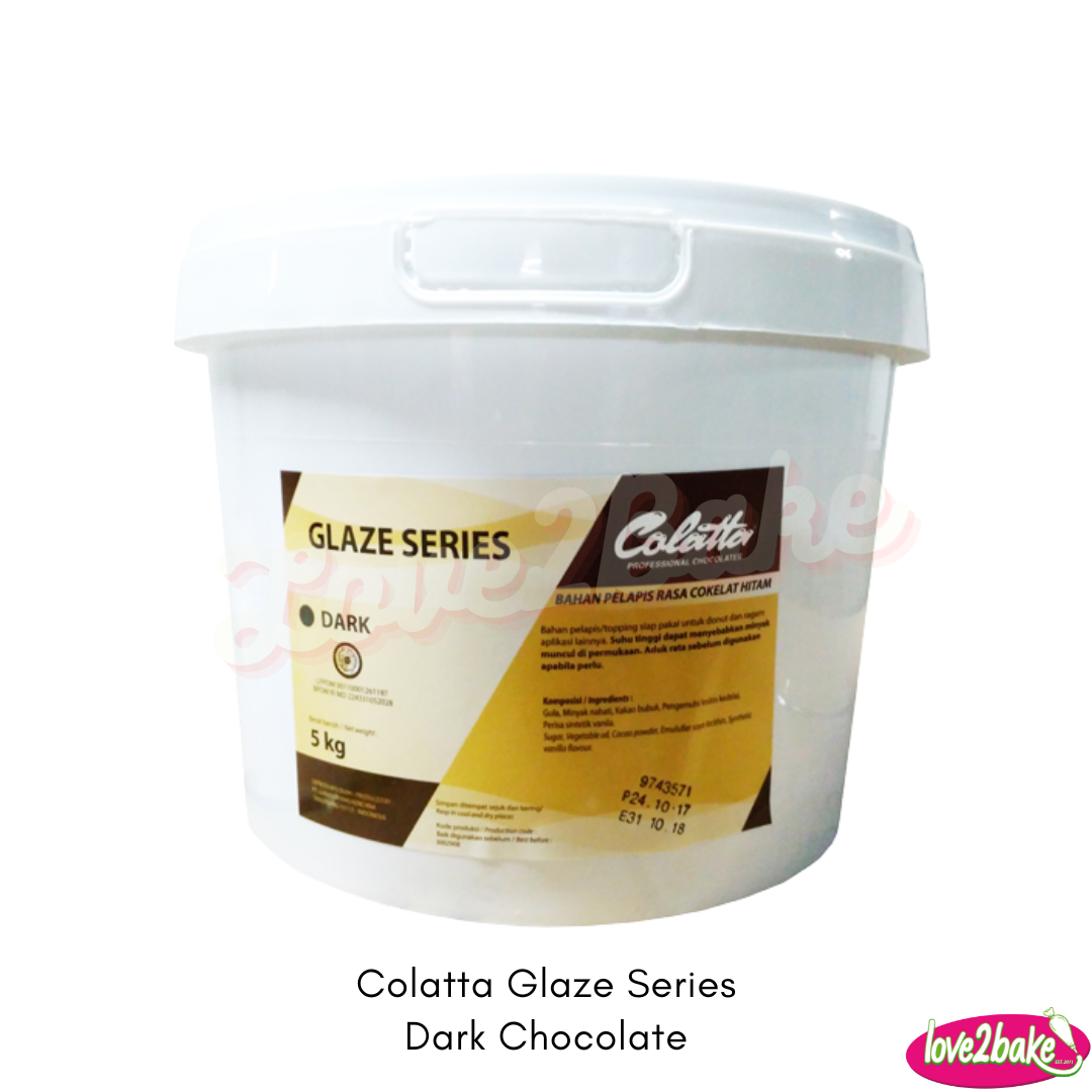 Colatta Dark Chocolate Glaze – Love2Bake Philippines