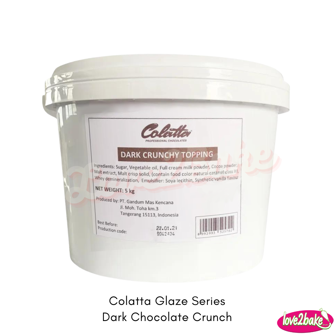 Colatta Dark Crunch Glaze – Love2Bake Philippines
