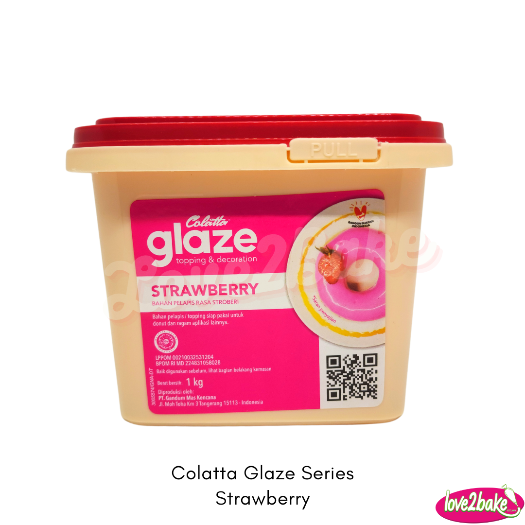 Colatta Strawberry Glaze – Love2Bake Philippines