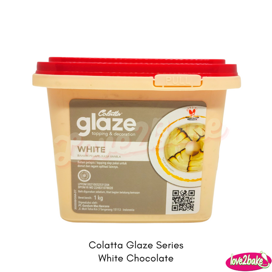 Colatta White Chocolate Glaze – Love2Bake Philippines