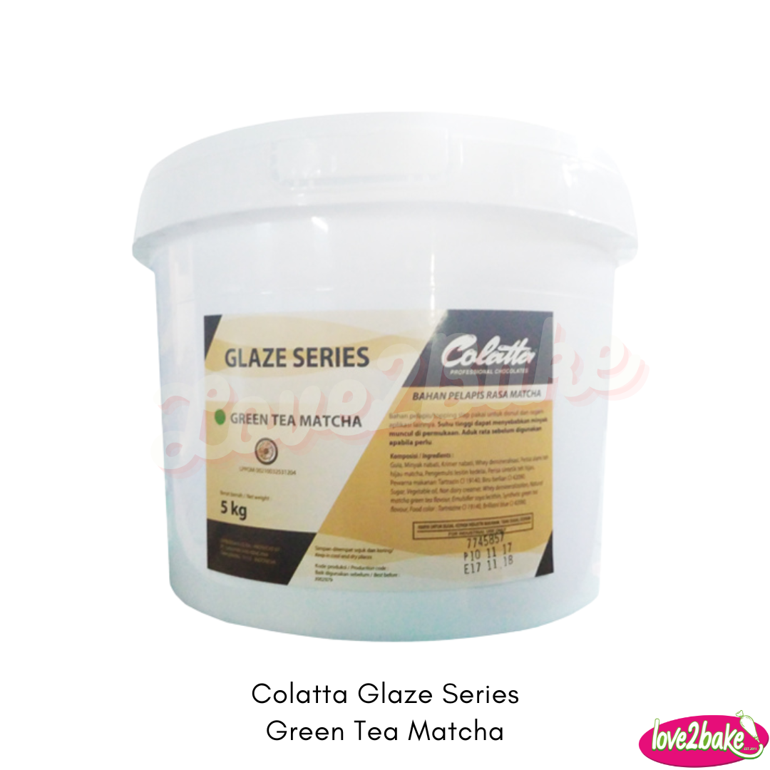 Colatta Green Tea Glaze – Love2Bake Philippines