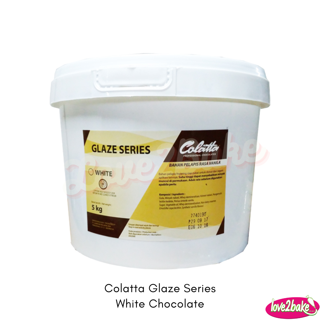 Colatta White Chocolate Glaze – Love2Bake Philippines