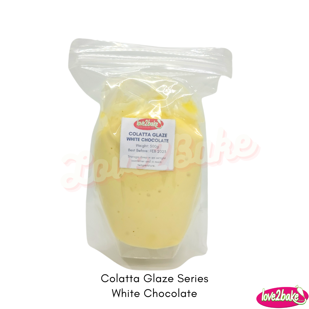 Colatta White Chocolate Glaze – Love2Bake Philippines
