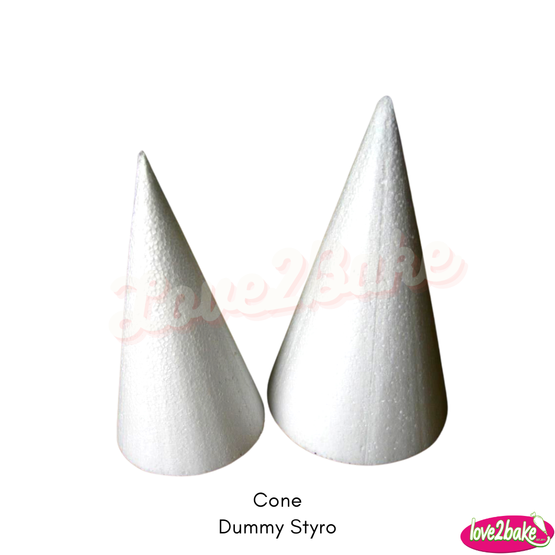 Cone Dummy Styro – Love2Bake Philippines
