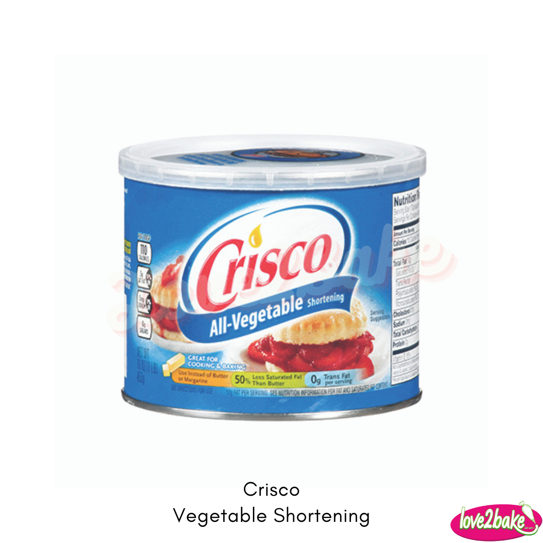 Crisco Vegetable Shortening – Love2Bake Philippines