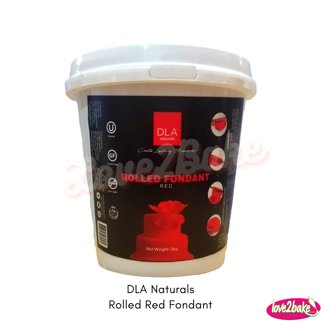 DLA Naturals Rolled Fondant – Love2Bake Philippines
