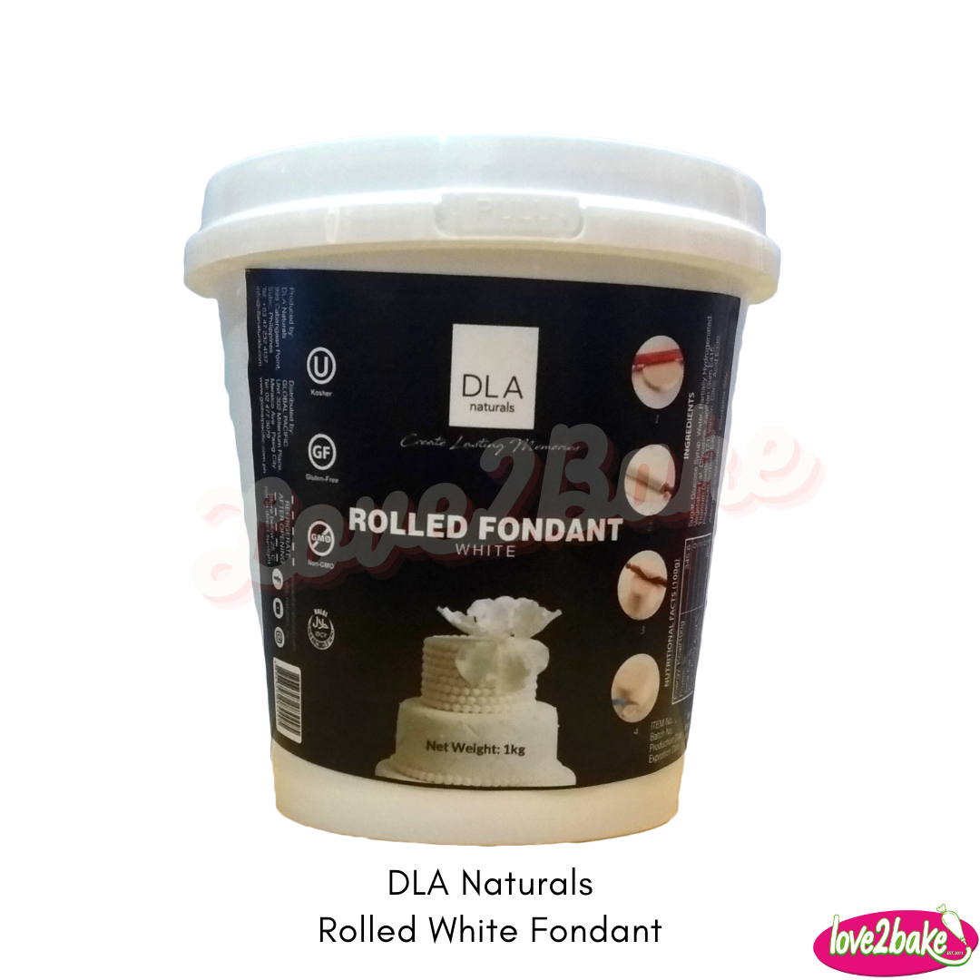 DLA Naturals Rolled Fondant – Love2Bake Philippines