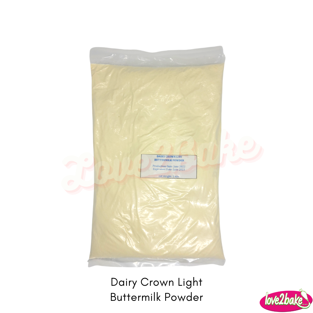 Dairy Crown Light Buttermilk Powder – Love2Bake Philippines