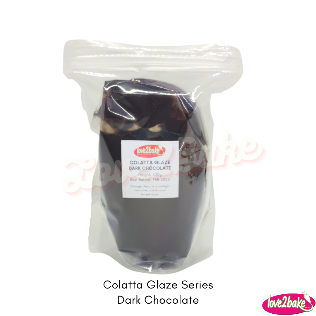 Colatta Dark Chocolate Glaze – Love2Bake Philippines