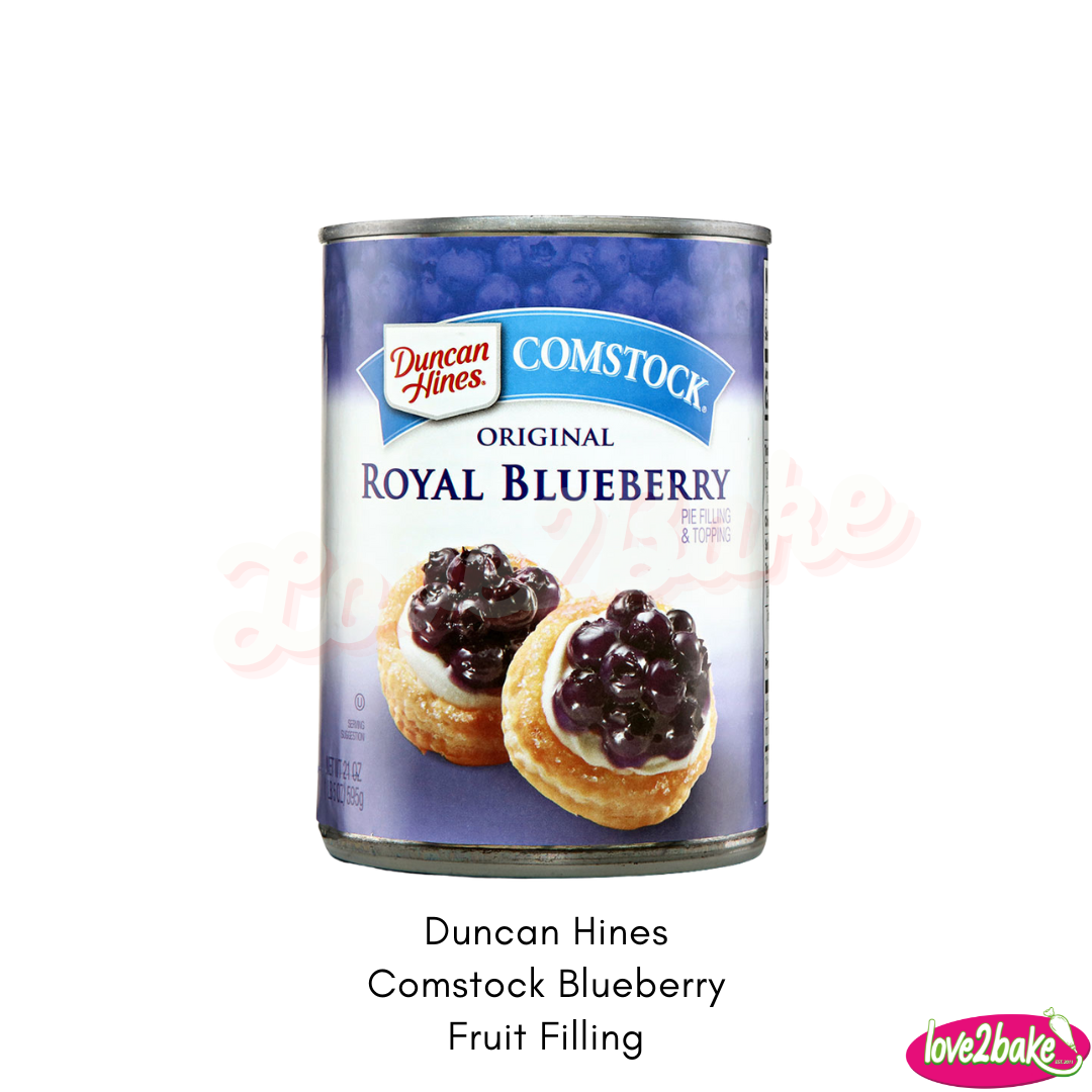 Duncan Hines Comstock Blueberry Fruit Filling – Love2Bake Philippines