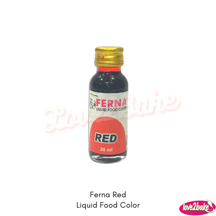 Ferna Liquid Food Color – Love2Bake Philippines