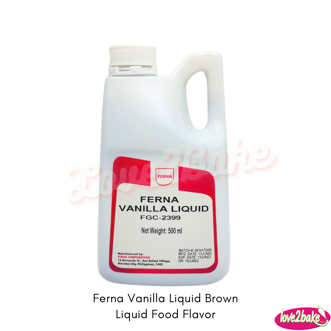 Ferna Vanilla Liquid Brown – Love2Bake Philippines