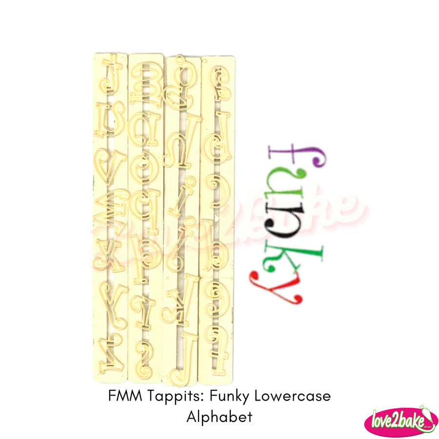 FMM Tappits: Funky Alphabet & Number – Love2Bake Philippines