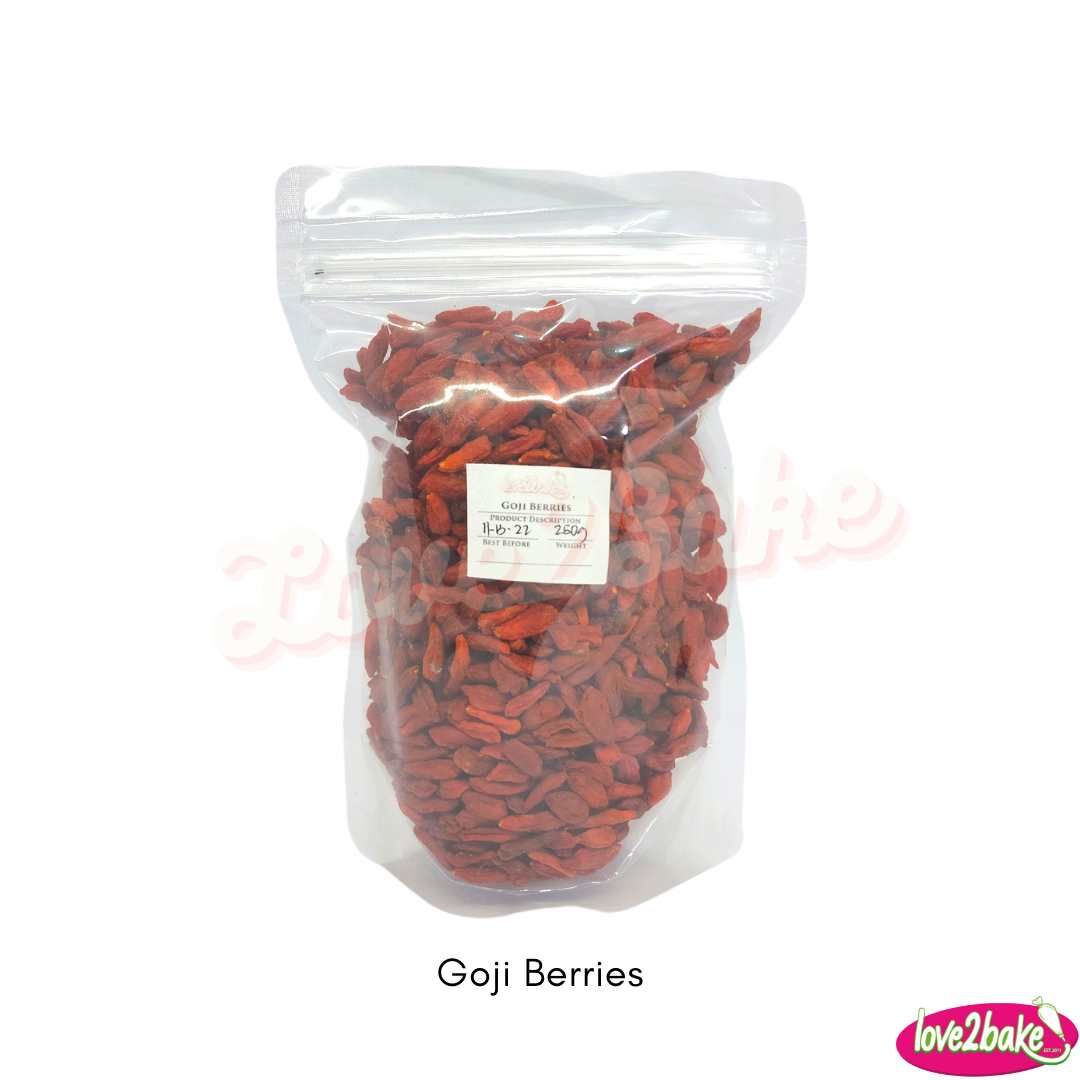 Unsweetened Goji Berries – Love2Bake Philippines