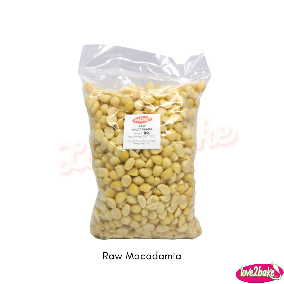 Raw Macadamia – Love2Bake Philippines