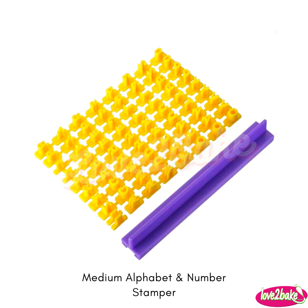 Alphabet & Number Stamper – Love2Bake Philippines