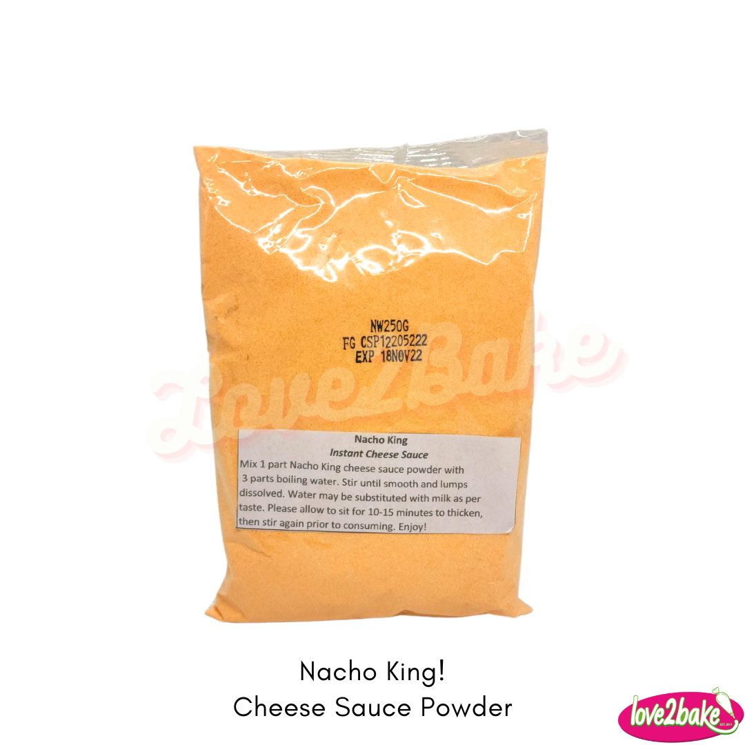 Nacho King! Cheese Sauce Powder – Love2Bake Philippines
