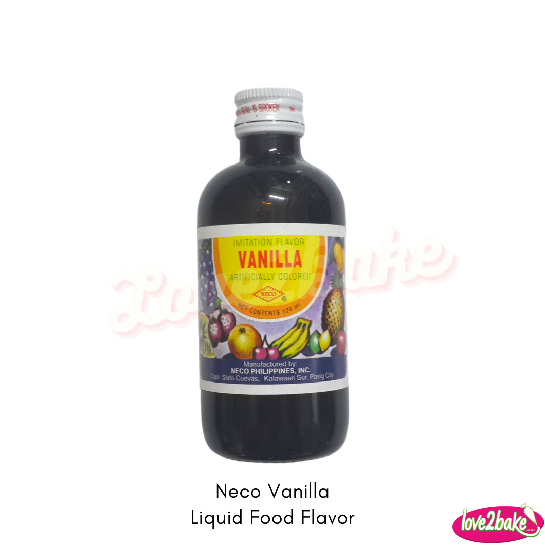 Neco Vanilla Flavor – Love2Bake Philippines