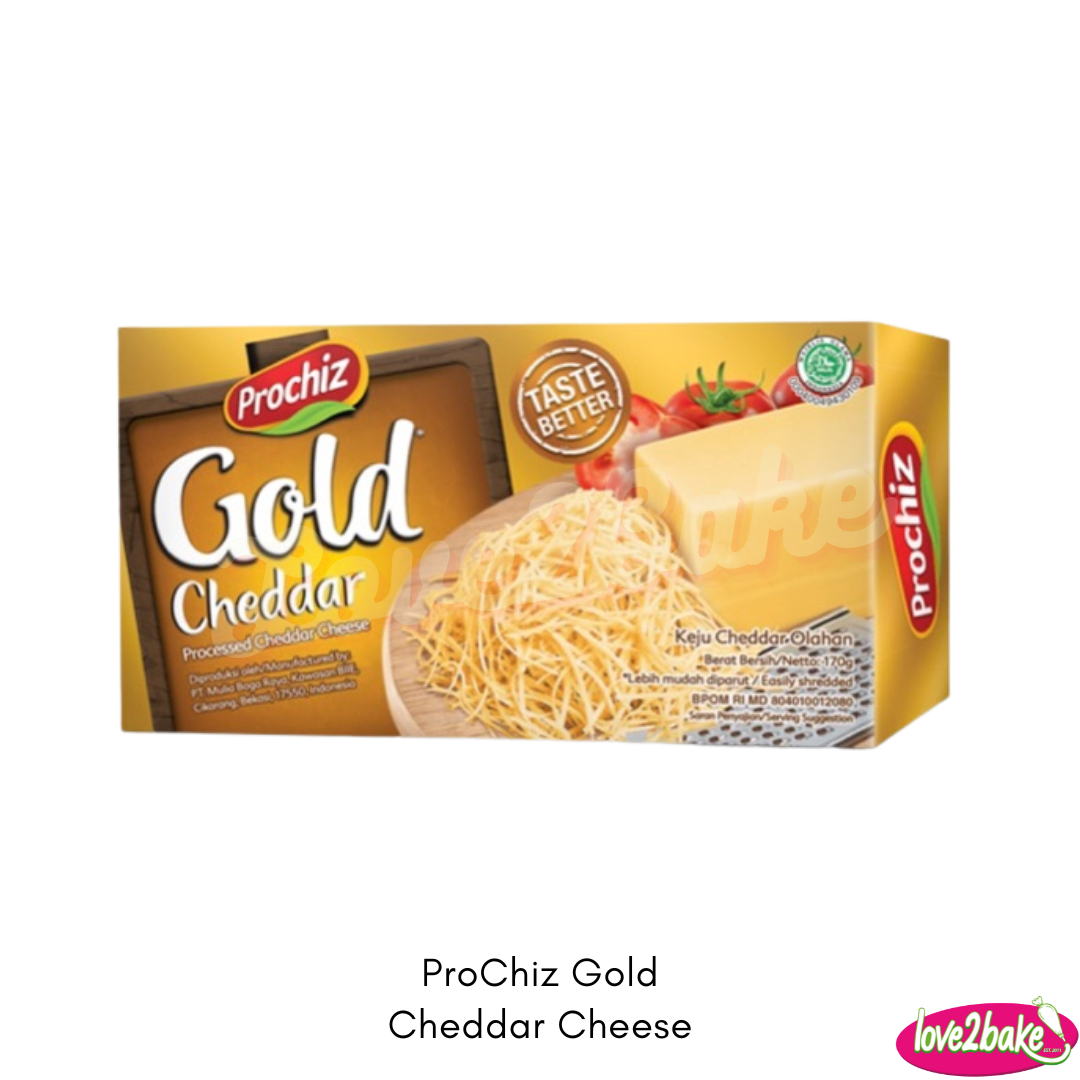 ProChiz Gold Cheddar Cheese – Love2Bake Philippines