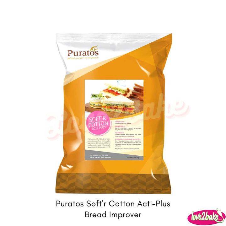 Puratos Soft'r Cotton Acti-Plus Bread Improver – Love2Bake Philippines