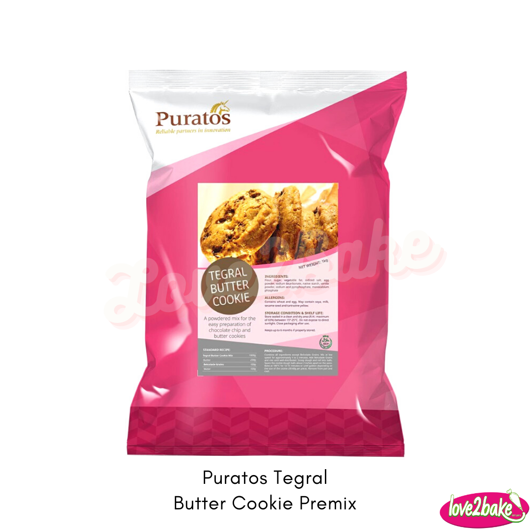 Puratos Tegral Butter Cookie Premix – Love2Bake Philippines