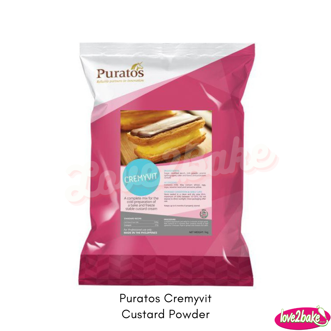 Puratos Cremyvit Custard Powder – Love2Bake Philippines