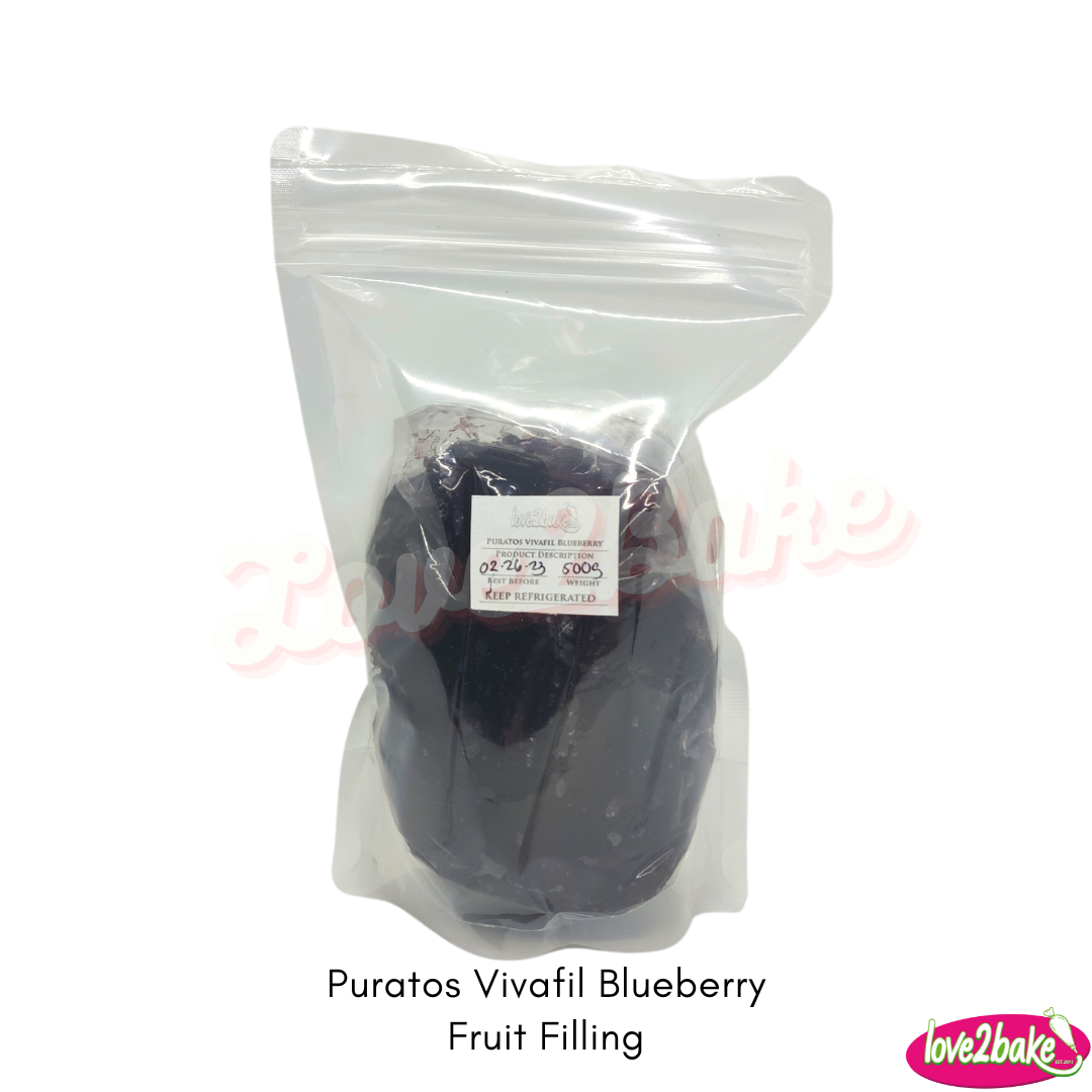 Puratos Vivafil Blueberry Fruit Filling – Love2Bake Philippines