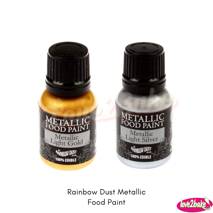 Rainbow Dust Metallic Food Paint – Love2Bake Philippines