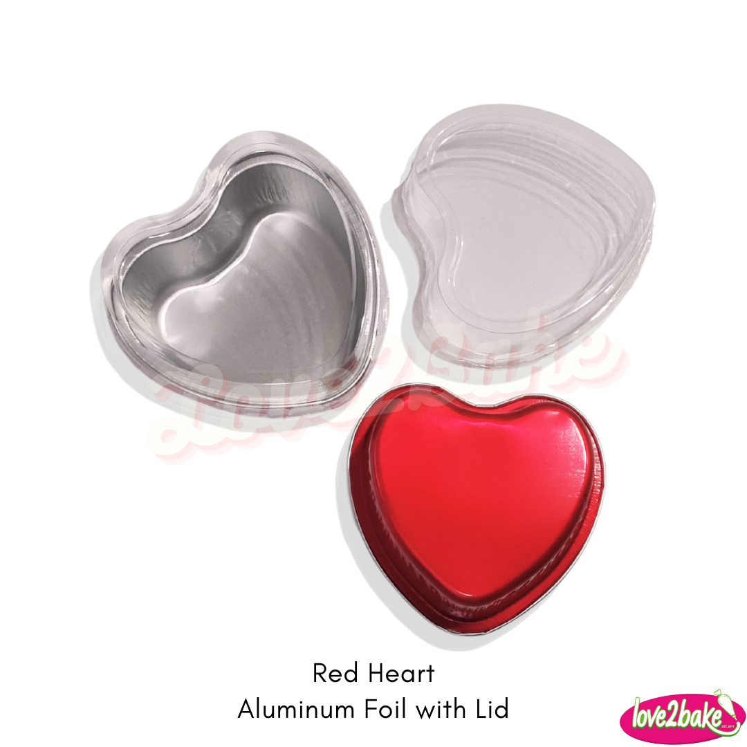 Red Heart Aluminum Foil with Lid – Love2Bake Philippines