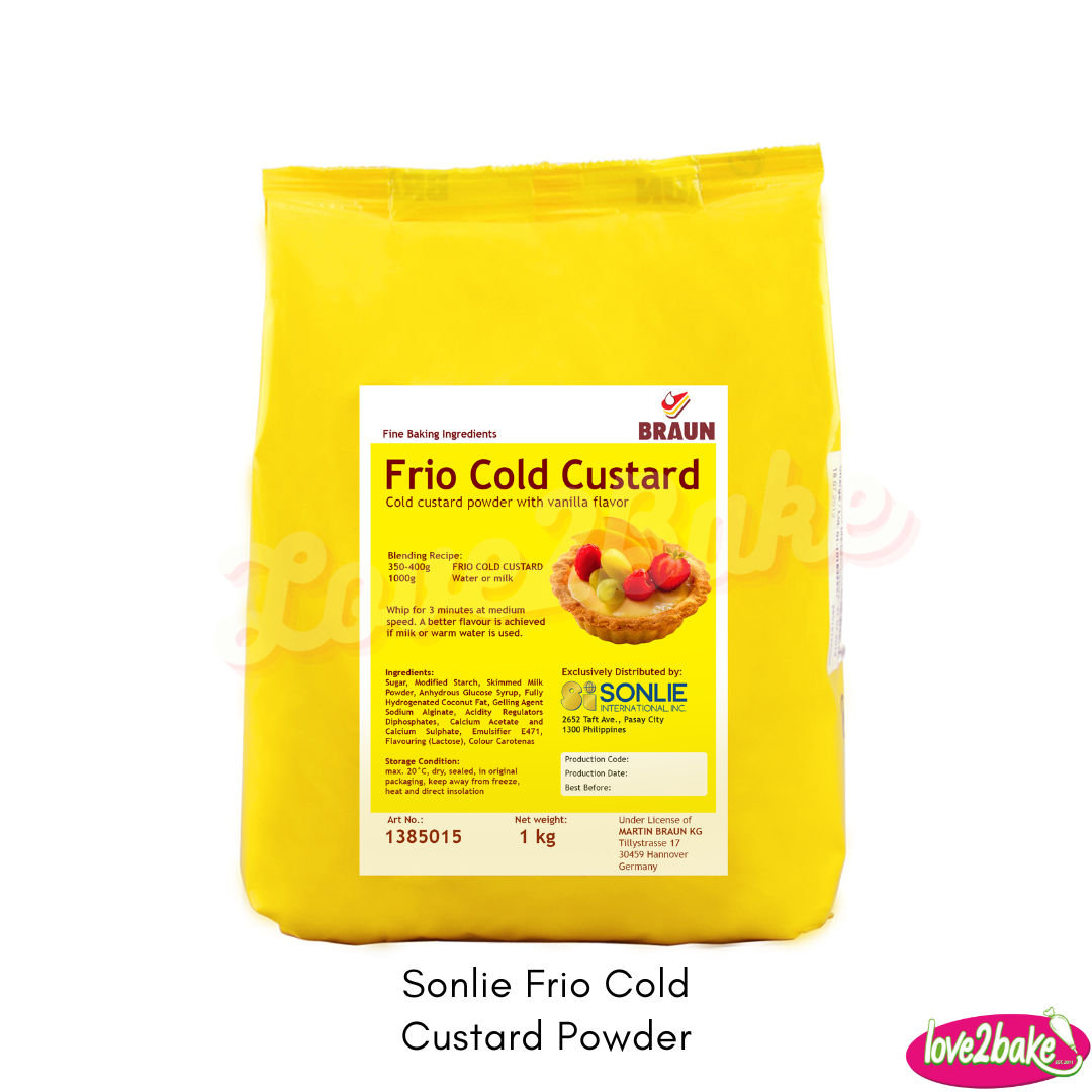 Sonlie Frio Cold Custard Powder – Love2Bake Philippines